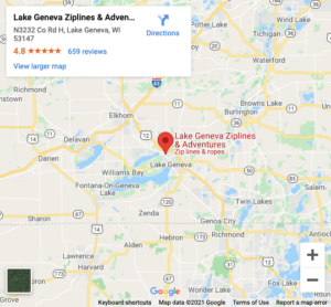 Top Wisconsin High Ropes Course | Lake Geneva Ziplines & Adventures